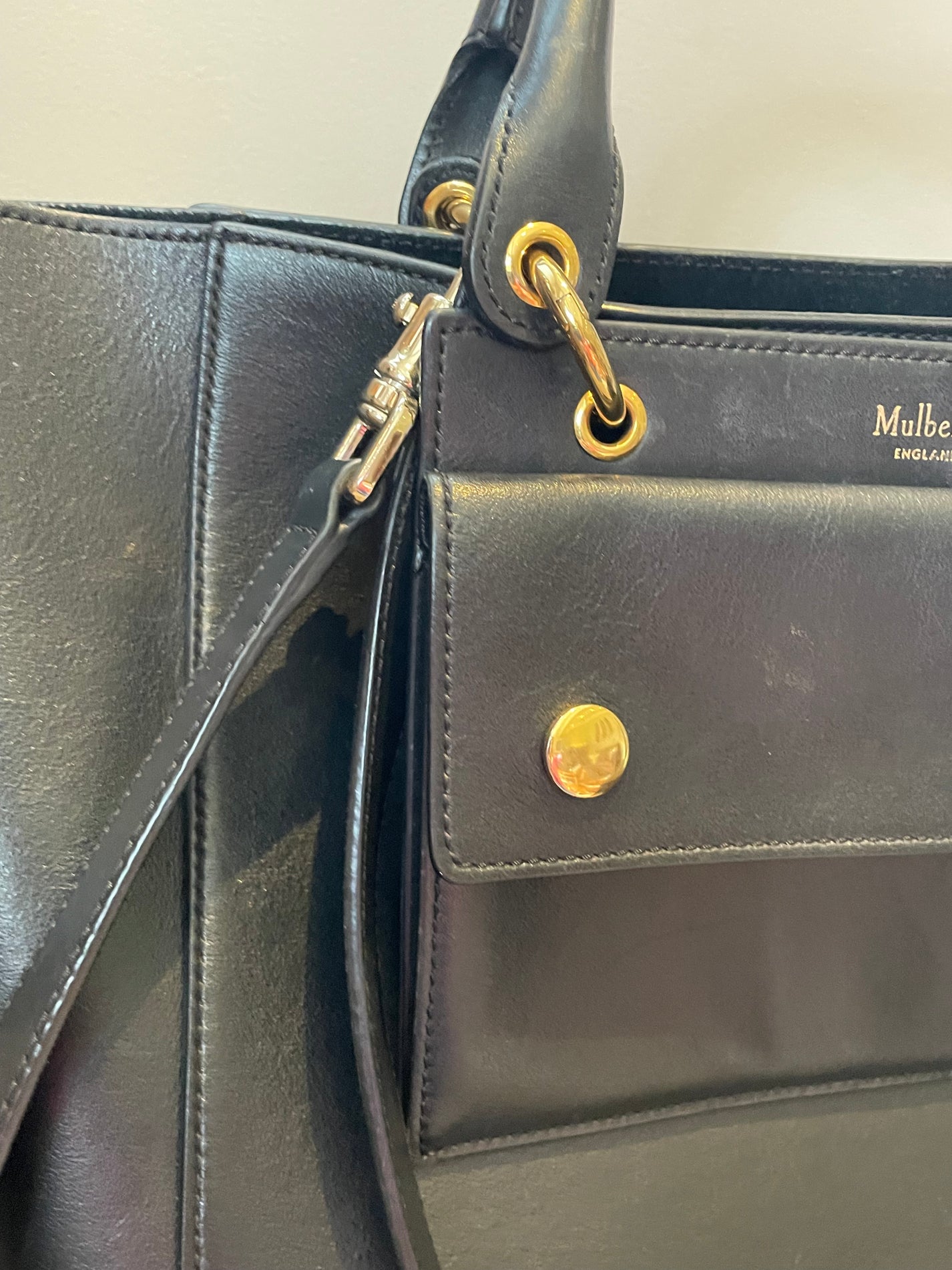 Preloved Mulberry Maple Shopper Tote, Large – Carry Kind